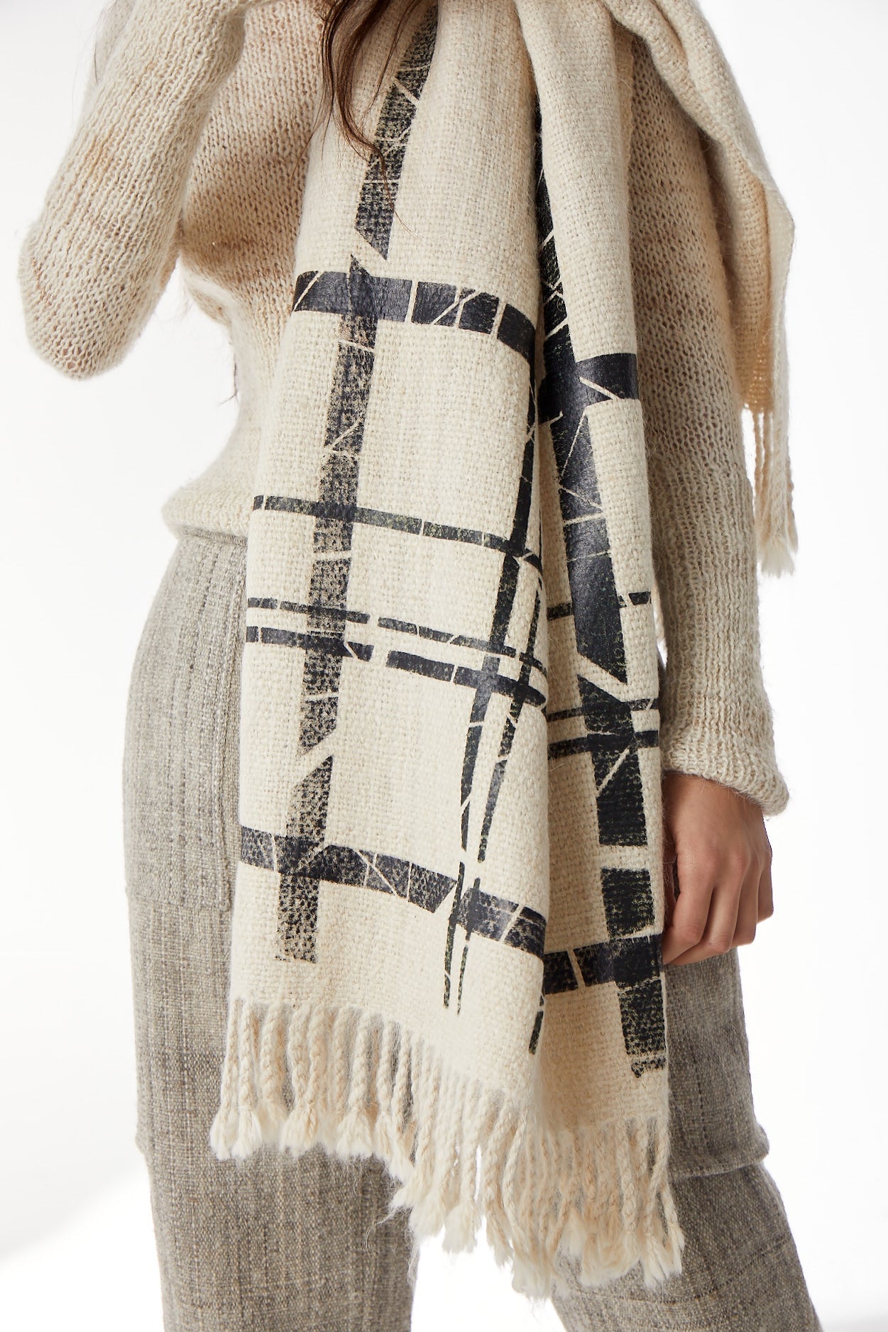 Amaru Print Shawl – Alma Lobo