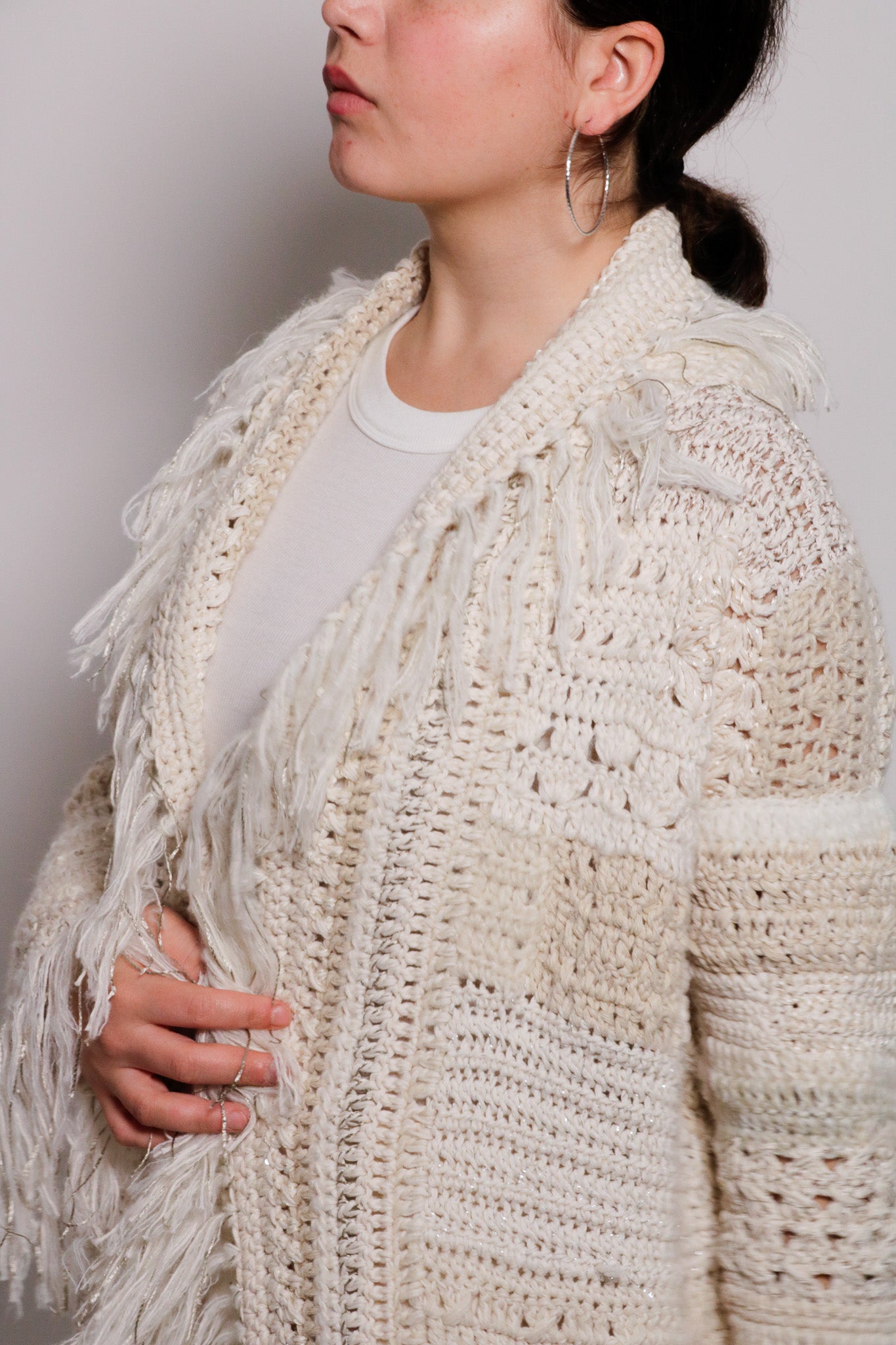 Patchwork Crochet Coat – Alma Lobo
